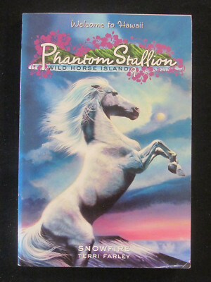 SNOWFIRE (PHANTOM STALLION #9) WILD HORSE ISLAND by TERRI FARLEY S/C ...