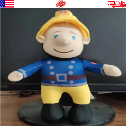 Cute Fireman Sam Talking Soft Toy Plush Doll Sounds Song 25CM ...
