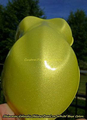 25g Shimmer Galactic Yellow Pearl Pigment Automotive Lacquer Acrylic | eBay