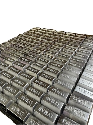 Lead Linotype Alloy Ingot ~25 pounds (4% Tin, 12% Antimony and 84% Lead ...