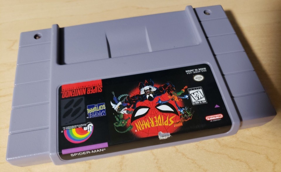 Spider-Man (Super Nintendo Snes) Cleaned & Tested Authentic Fast ...