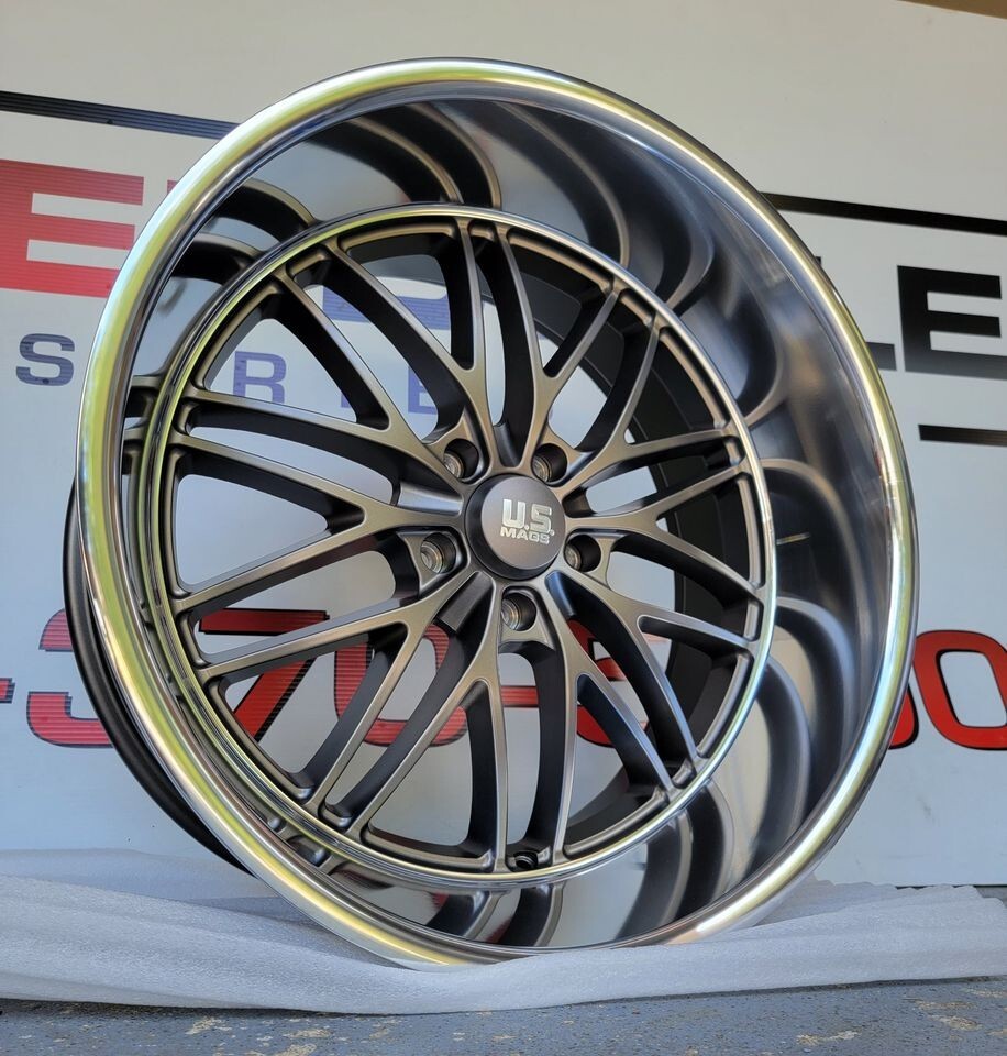 22 INCH STAGGERED US MAGS SANTA CRUZ U139 WHEELS C10 SQUAREBODY OBS ...