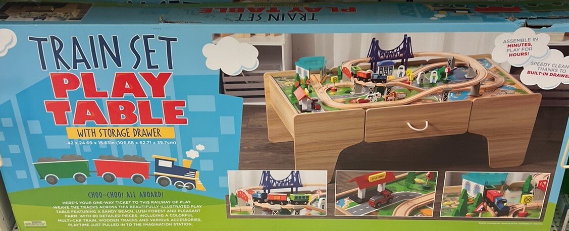 Train Set Play Table | eBay