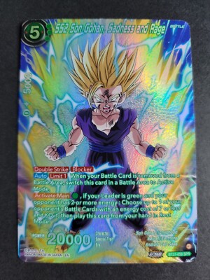 SS2 Son Gohan, Sadness and Rage BT27-059 SPR Special Rare History of Z ...
