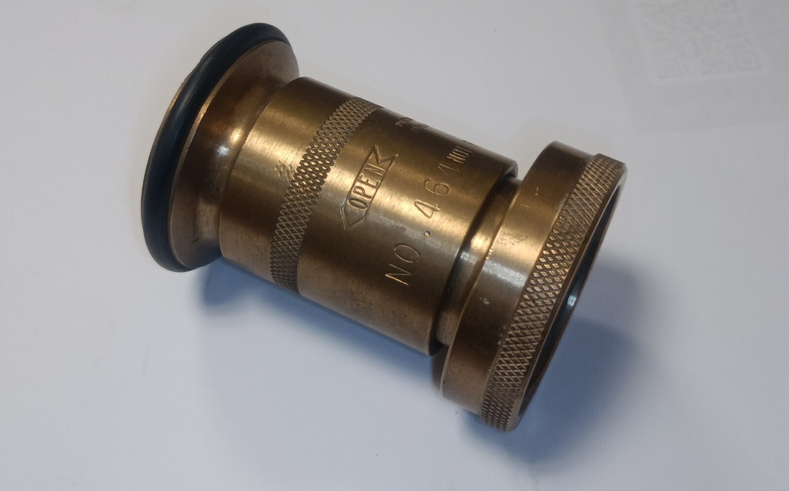 NEW Powhatan No. 464 Brass Fire Hose Nozzle - Vintage | eBay