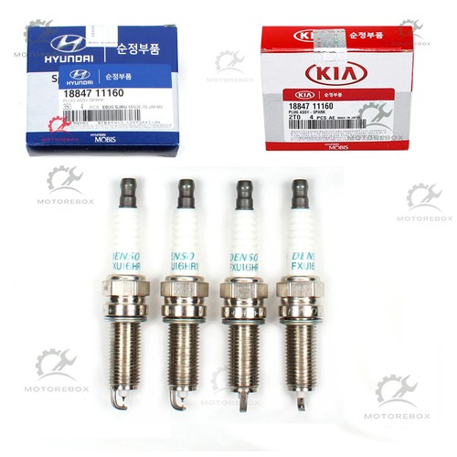 GENUINE 4PCS SPARK PLUG 18847-11160 for 11-16 Sonata Tucson Optima ...