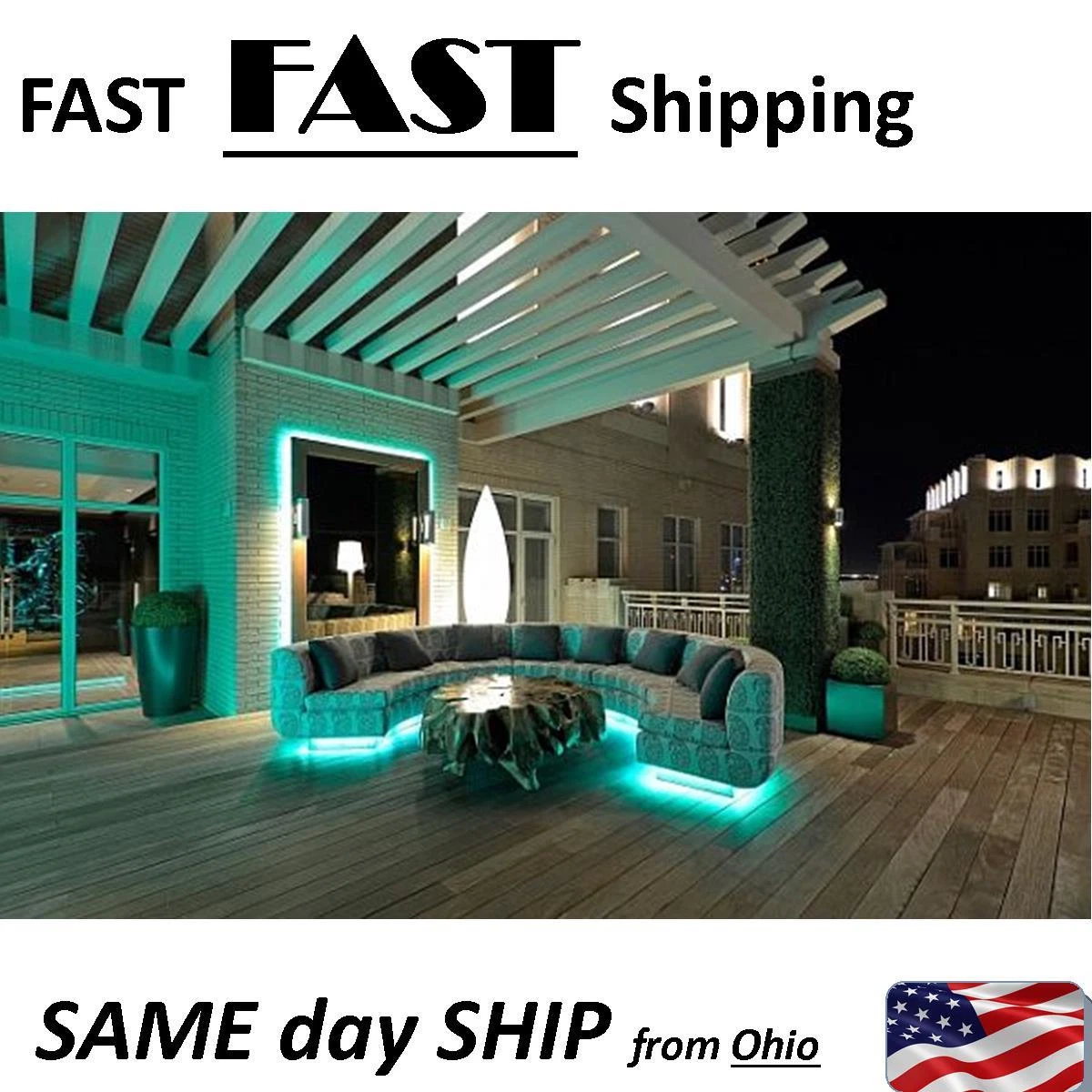 Led Lights For Tiki Hut