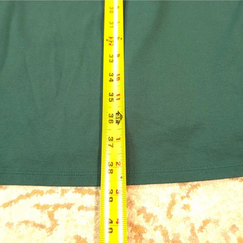 Eloquii Ponte Knit Green Dress Women Size 16 Puff Sleeve Keyhole Tie ...