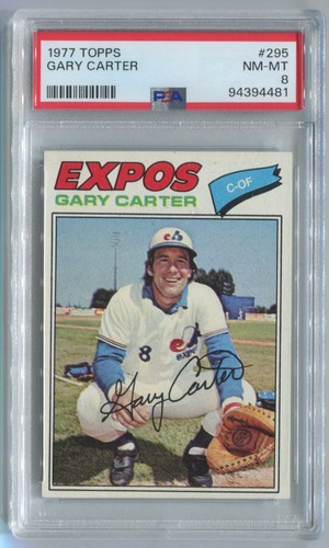 1981 Topps Gary Carter PSA 8 Montreal Expos #295-k | eBay