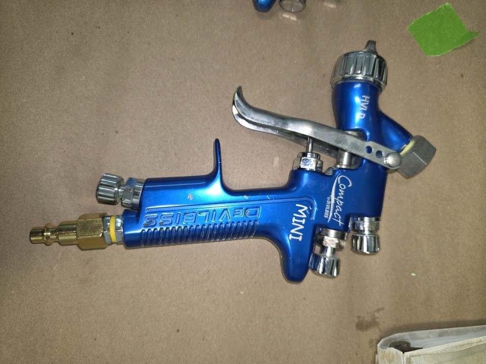 DeVilbiss Compact MINI HVLP Spray Gun 1.2 mm (2 Guns) | eBay