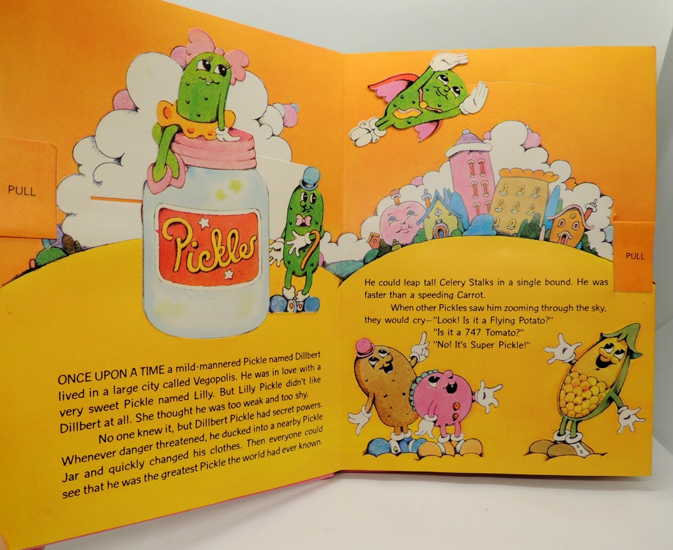 The Adventures of Super Pickle by Dean Walley Vintage Hallmark Pop-Up ...