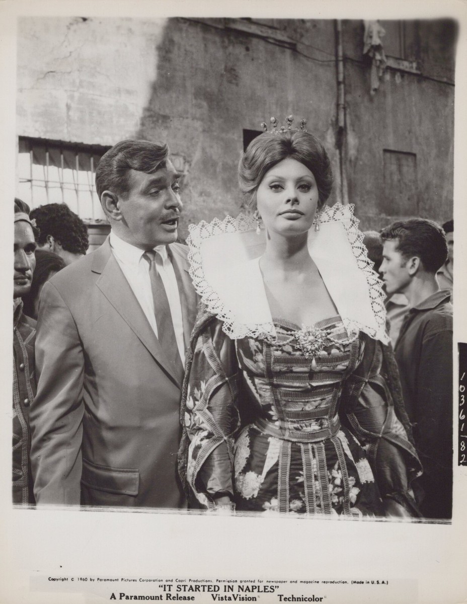 Naples Clark Gable November Movie Of The Month: It Started In Naples