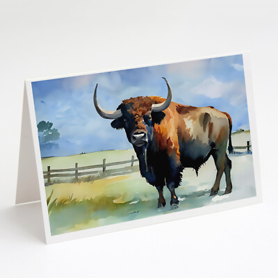 American Bison Greeting Cards and Envelopes Pack of 8 DAC2874GCA7P | eBay