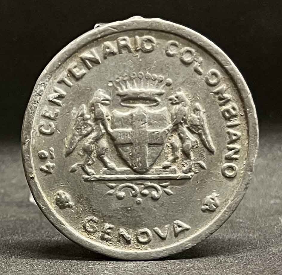 Italy Genova 1892 Christopher Columbus Discovery of America, Centenary, pewter | eBay