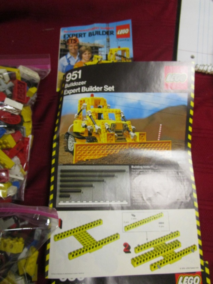 Vintage 70s Lego space construction sets unknown if complete | eBay