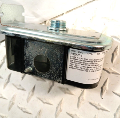 Johnson Controls Penn P32AC-1 Pressure Switch | eBay