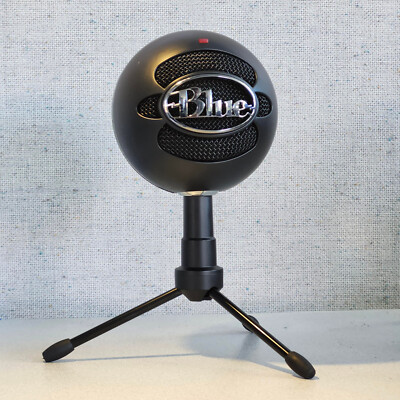 Blue Snowball iCE USB Mic for Recording & Streaming on PC & Mac - Black ...