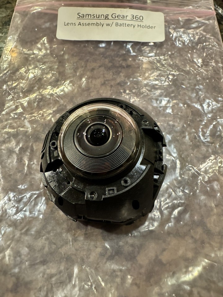 Samsung Gear 360 Degree Camera SM-C200 Lens Assembly With Battery ...