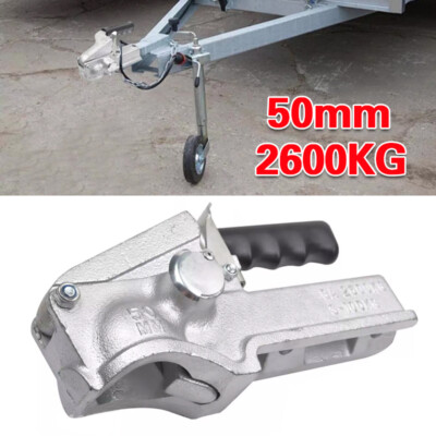 50mm Trailer Hitch Cast Coupling Tow Ball Coupler RV Camper 2600kg ...