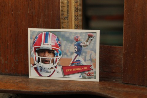 2001 Fleer NFL Football Trading Card Jerry McDaniel Bills | eBay