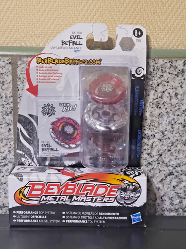 BB-100 EVIL BEFALL UW145EWD BEYBLADE METAL MASTERS HASBRO 2011 KILLER ...