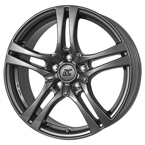 1x RC-DESIGN RC26 titan metallic (tm) 7.5Jx18 5x108 ET45 4250145405574 ...