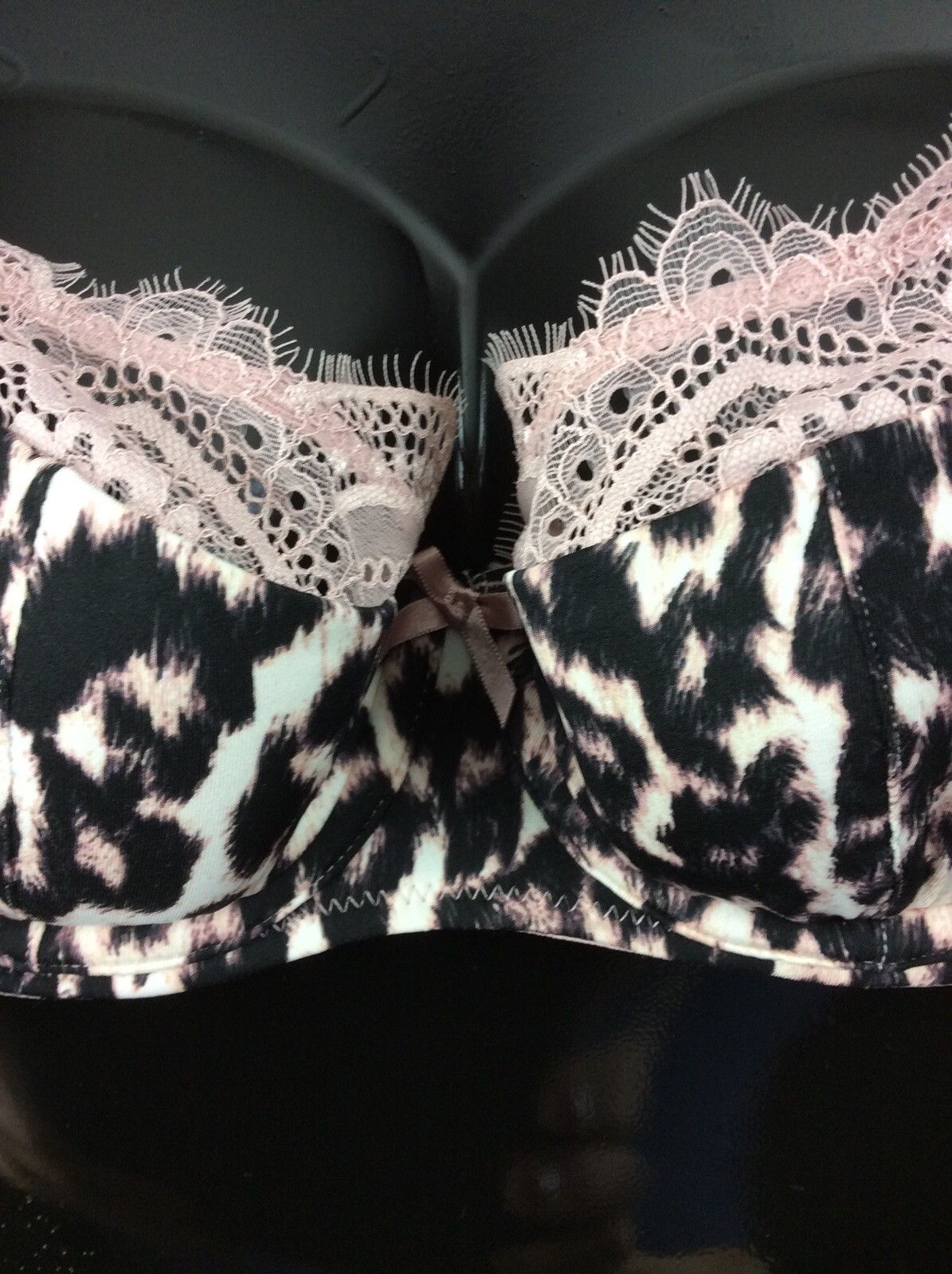 NWT Cacique Lightly Lined French Balconette Bra ANIMAL Lane Bryant ...