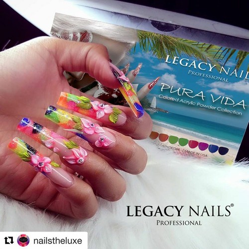 Pura Vida Acrylic Powder Collection - Legacy Nails | eBay