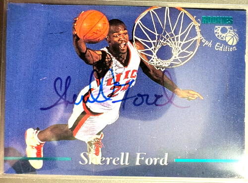 Vintage 1995 CLASSIC ROOKIES AUTOGRAPH Basketball Card SHERELL FORD ...