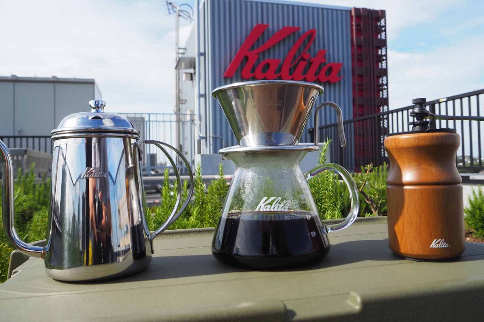Kalita Coffee Mill Hand Grind Brown KH-10 BR # 42169 Japan | eBay