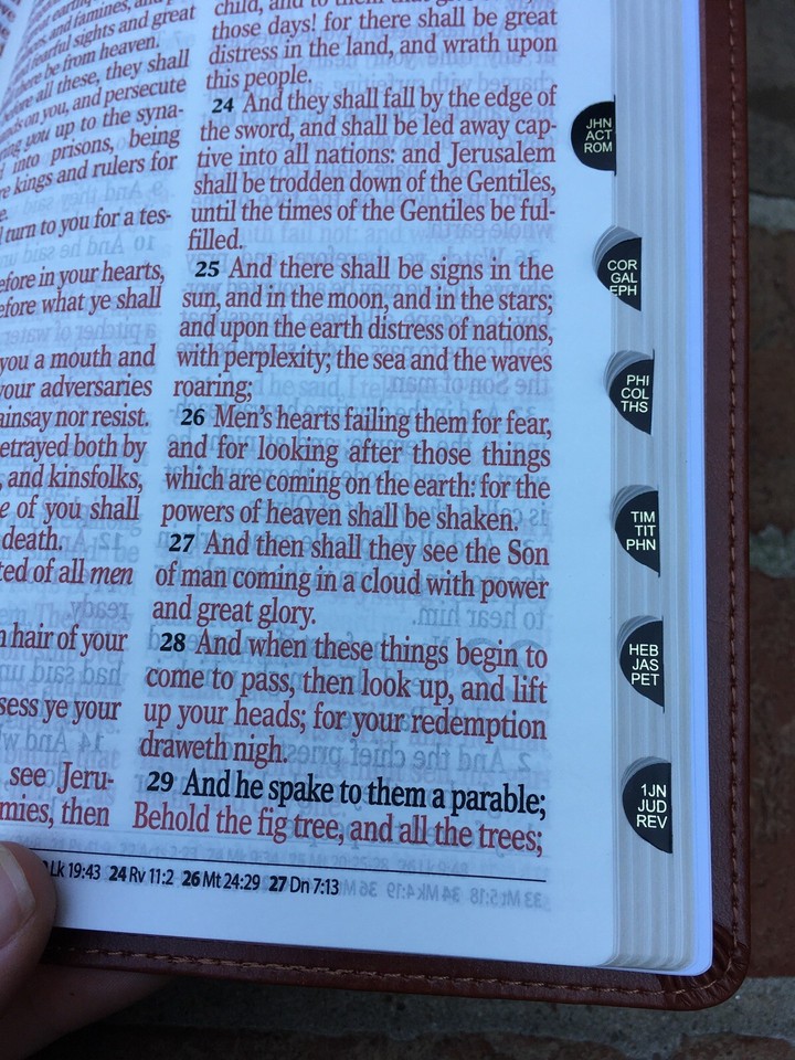 KJV Bible | Giant Print KJV Bible with tabs | Big Print KJV Bible ...