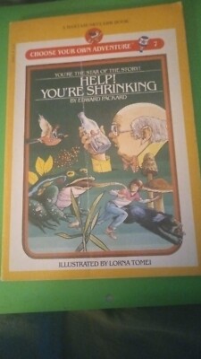 Vintage Choose Your Own Adventure #7 Help You're Shrinking Paperback 1983 RL2 9780553151954| eBay