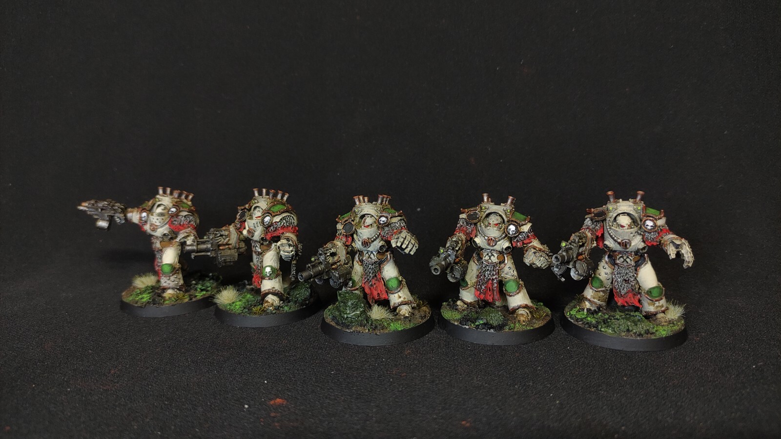 Warhammer 30k painted Death Guard Grave Wardens terminators ready to ...