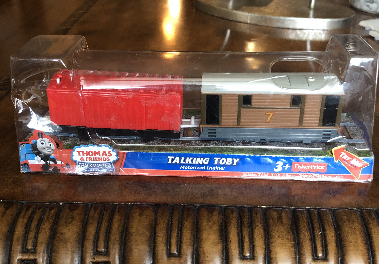 Talking Toby Motorized Engine Thomas & Friends Trackmaster Train for ...