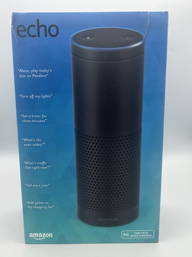 Amazon Echo (1st Generation) Smart Assistant - Black for sale online | eBay