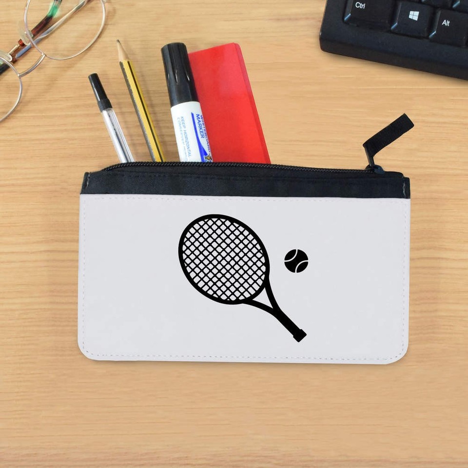 'Simple Tennis Racket' Pencil Case (PC00049608) | eBay