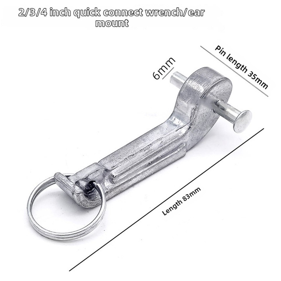 Quick Coupling Key Ear for Petrol Water Pump Engine Connector Tool ...