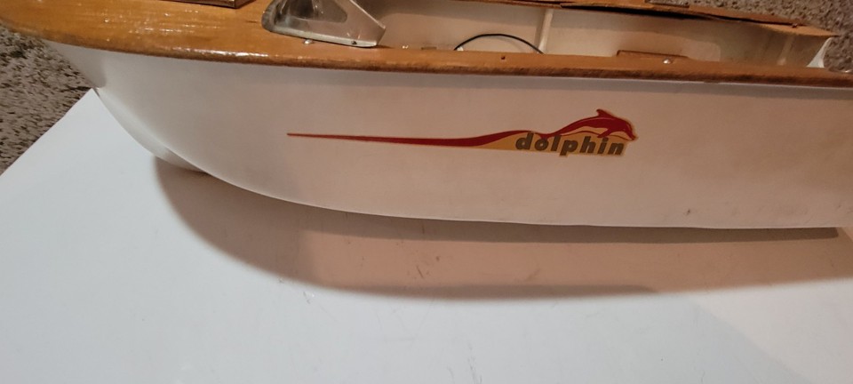 Vintage Fleet Line Dolphin Boat Model Speedboat Marine | eBay