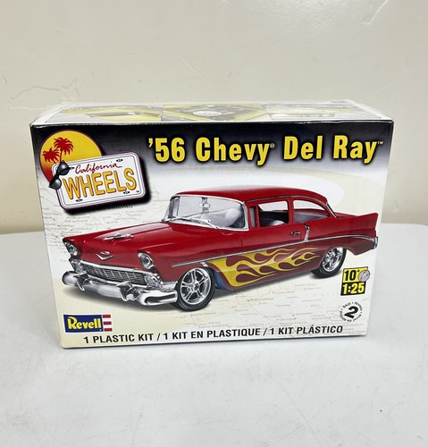 Revell "California Wheels" '56 Chevy Del-Rey Model Kit Mint Factory ...