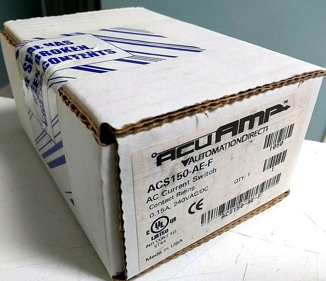 Automation Direct Acuamp Acs150-ae-f AC Current Switch Sensor ACS150AEF ...