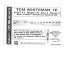 Tom Whiteman Auburn Doubledays IF #8 Grandstand 2000 #Baseball Card | eBay