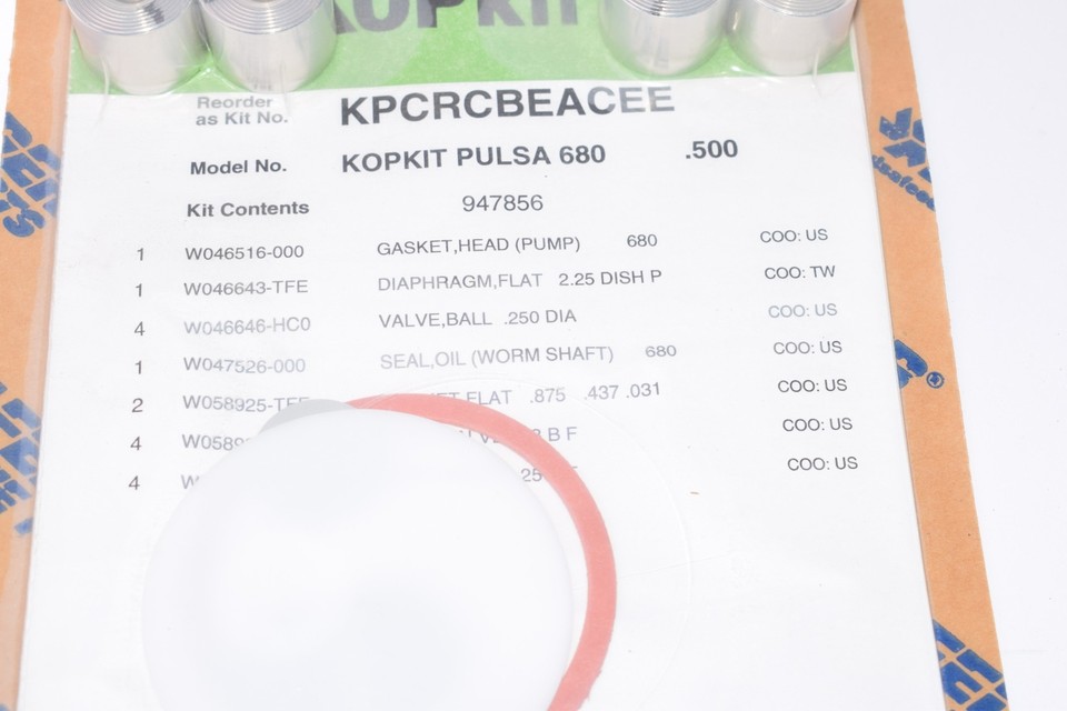 NEW PULSA Series KOPKit, Kit: KPCRCBEACEE, Model: KOPKIT PULSA 680 .500 ...
