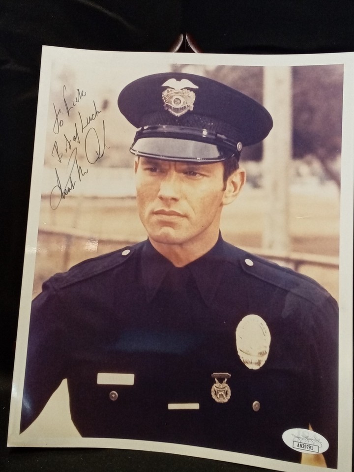 Kent McCord Signed 8x10 Photo – ADAM-12 Actor Autograph JSA Certified ...
