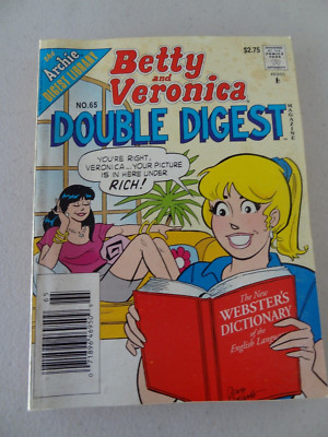 The Archie's Digest Library Betty & Veronica Double Digest No 65 Comic ...