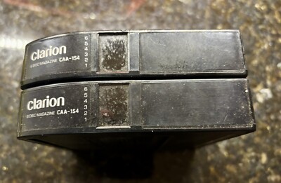 2- Clarion CAA-154 Six (6) Disc Magazine | eBay