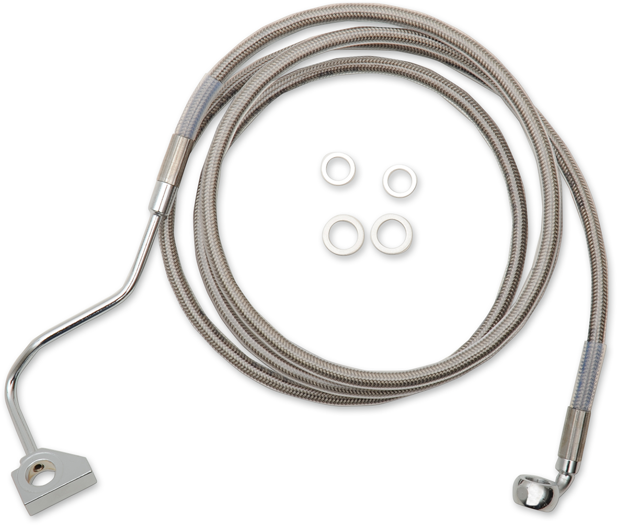 Extended Length Stainless Steel Brake Line Kits 1741-4501 Drag ...