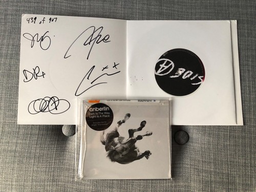 Signed / Autographed Numbered Anberlin 7” Impossible Vinyl + New CD ...