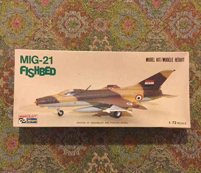 Hasegawa Mig-21 Fishbed 1/72 Scale Model Kit 1012 for sale online | eBay