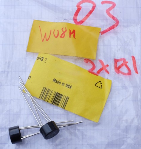 2x MIC GROUP RECTIFIERS W08M Pont redresseur. Lot de 2. | eBay