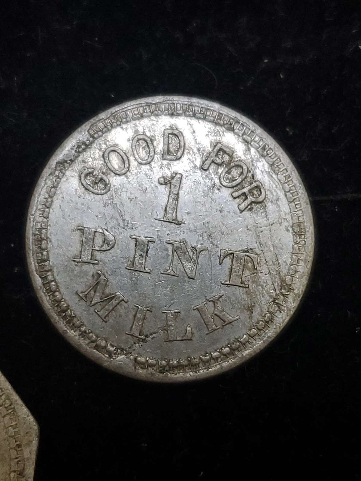 3x Blue Banner Dairy Store Tokens Pint, Half Pint, Milk, Cream *f70 | eBay